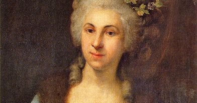 The composer Marianna Martines