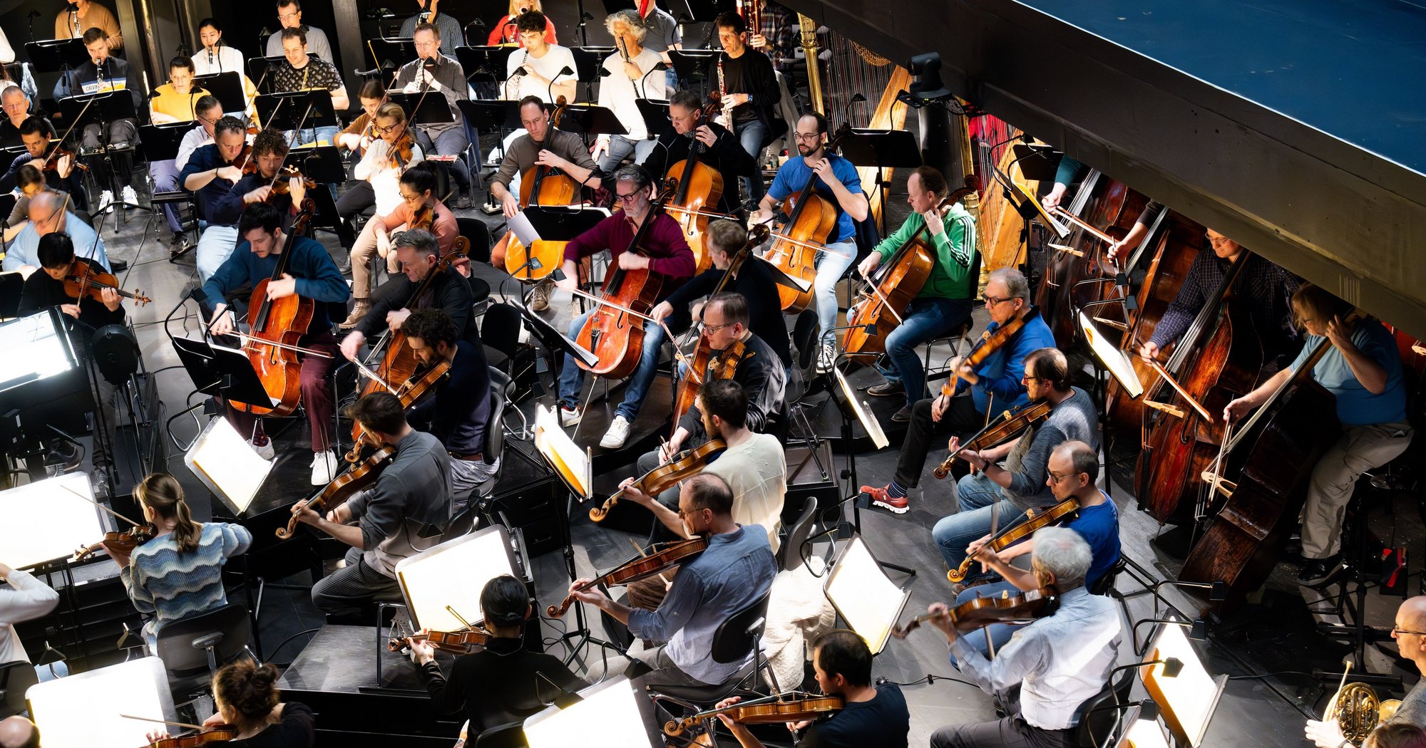 Back in the orchestra pit