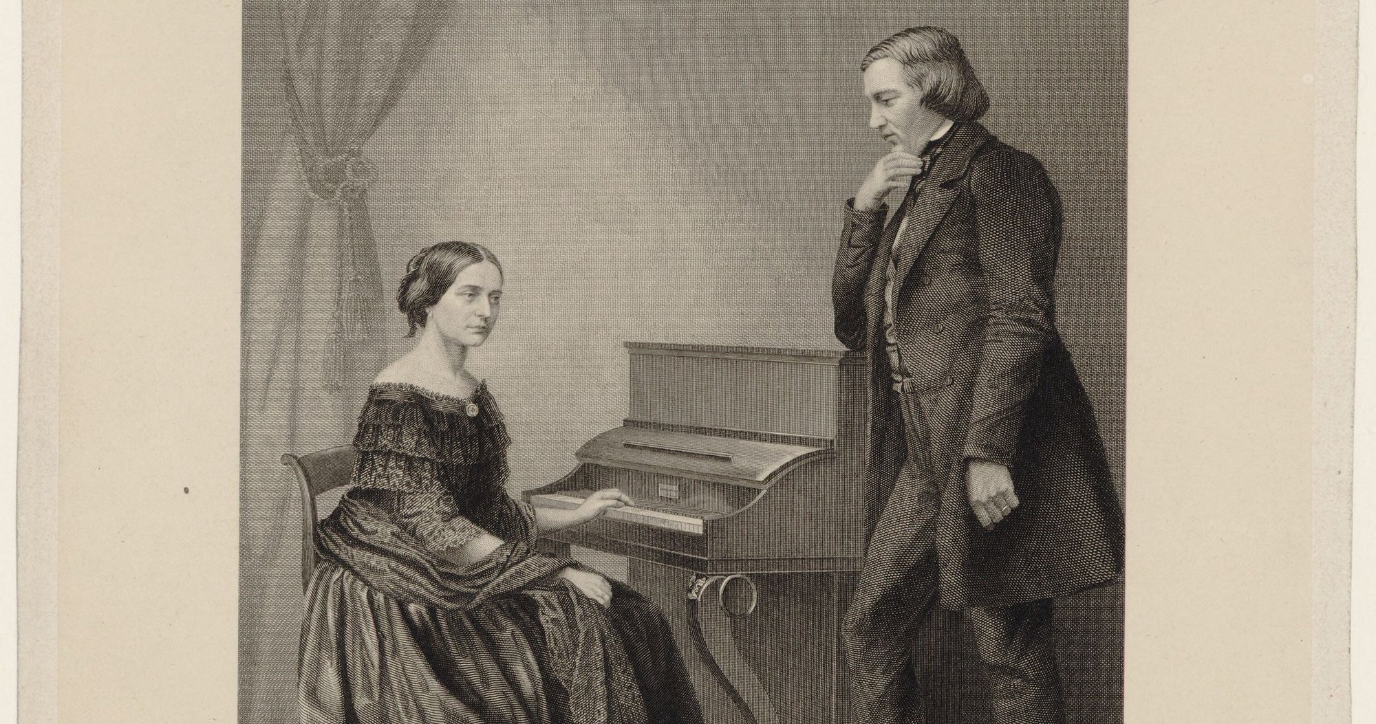 Clara and Robert Schumann